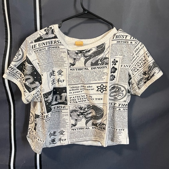 Tops | Mythical Dragon Graphic Tee | Poshmark